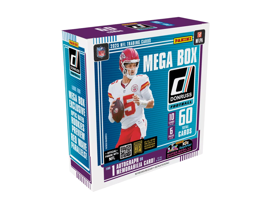2025 Panini Donruss Football Mega Box – CB Hobby