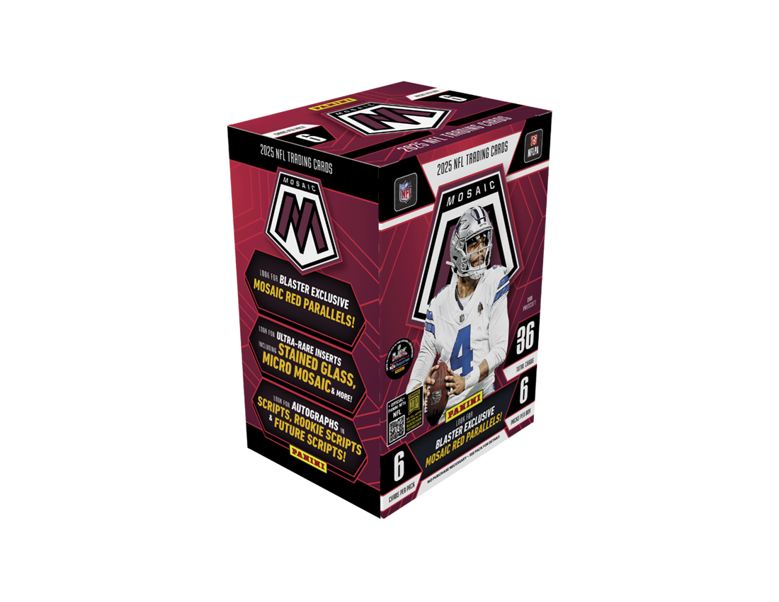 2025 Panini Mosaic Football Hobby Blaster Box – CB Hobby