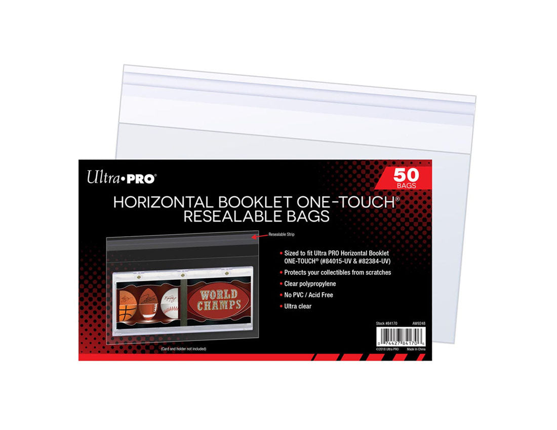 Ultra Pro Horizontal Booklet One-Touch Resealable Bags – CB Hobby