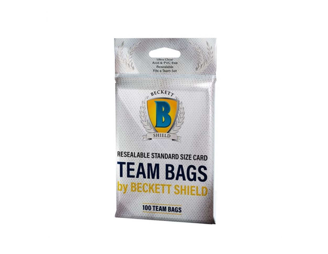 Beckett Shield Standard Size Team Bags (100 ct) – CB Hobby