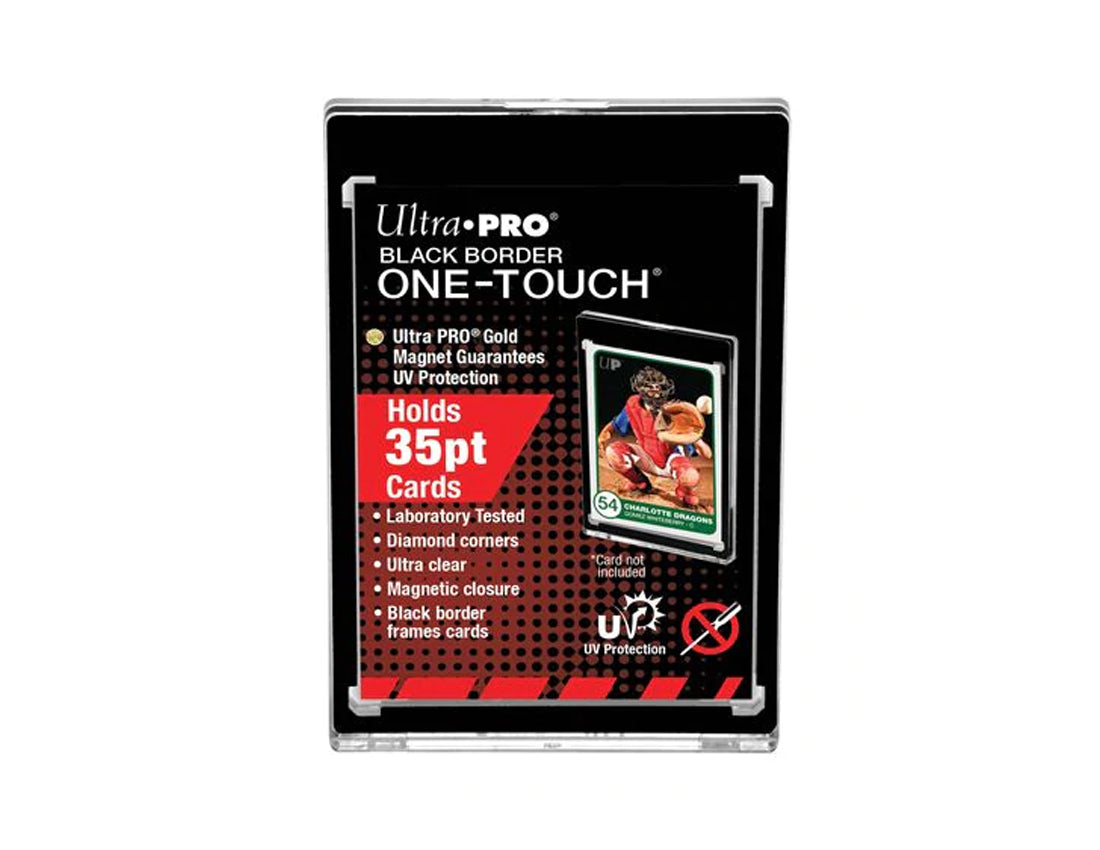 Ultra Pro One-Touch 35pt Black Border Magnetic Card Holder – CB Hobby